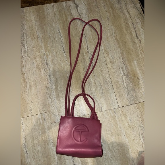 Telfar | Bags | Telfar Womens Crossbody Bag In Deep Pink | Poshmark